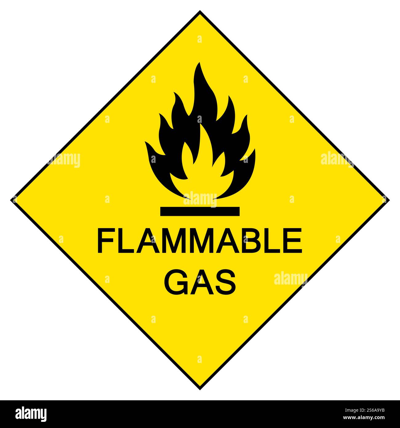 Flammable LPG Symbol Sign Isolate On White Background,Vector ...
