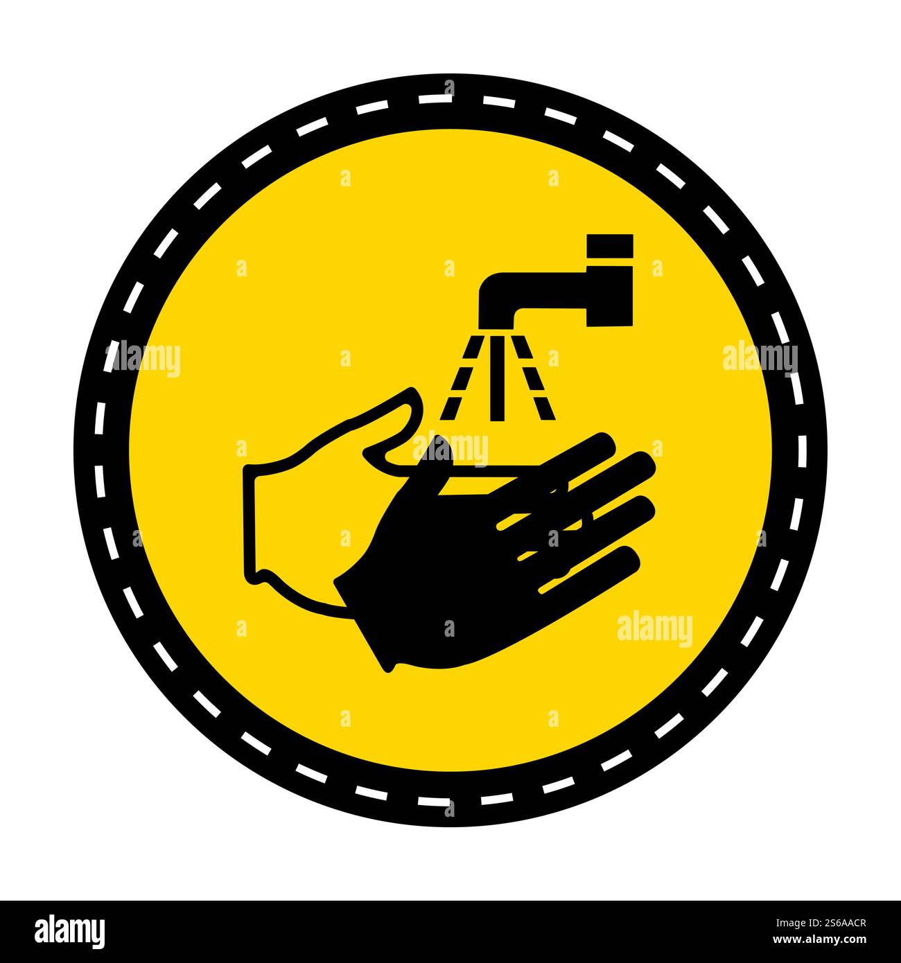 PPE Icon.Wash Your Hand Symbol Isolate On White Background,Vector ...