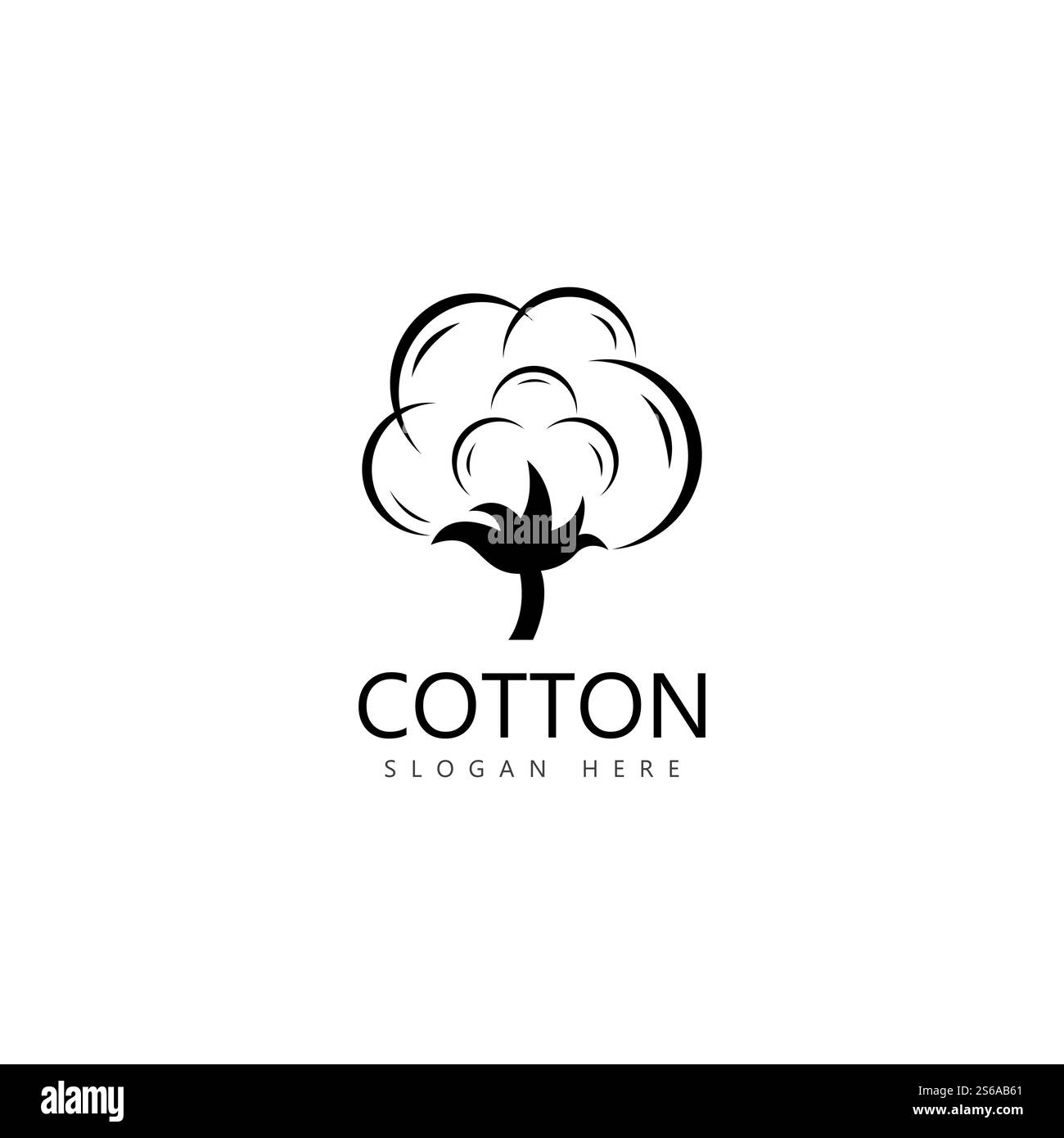Flower logo icon symbol Black and White Stock Photos & Images - Alamy