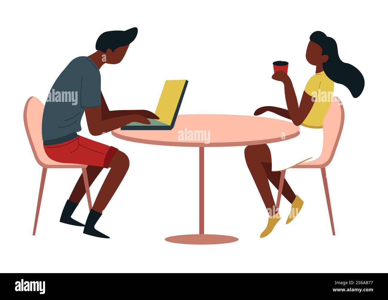 Canteen employee Cut Out Stock Images & Pictures - Alamy