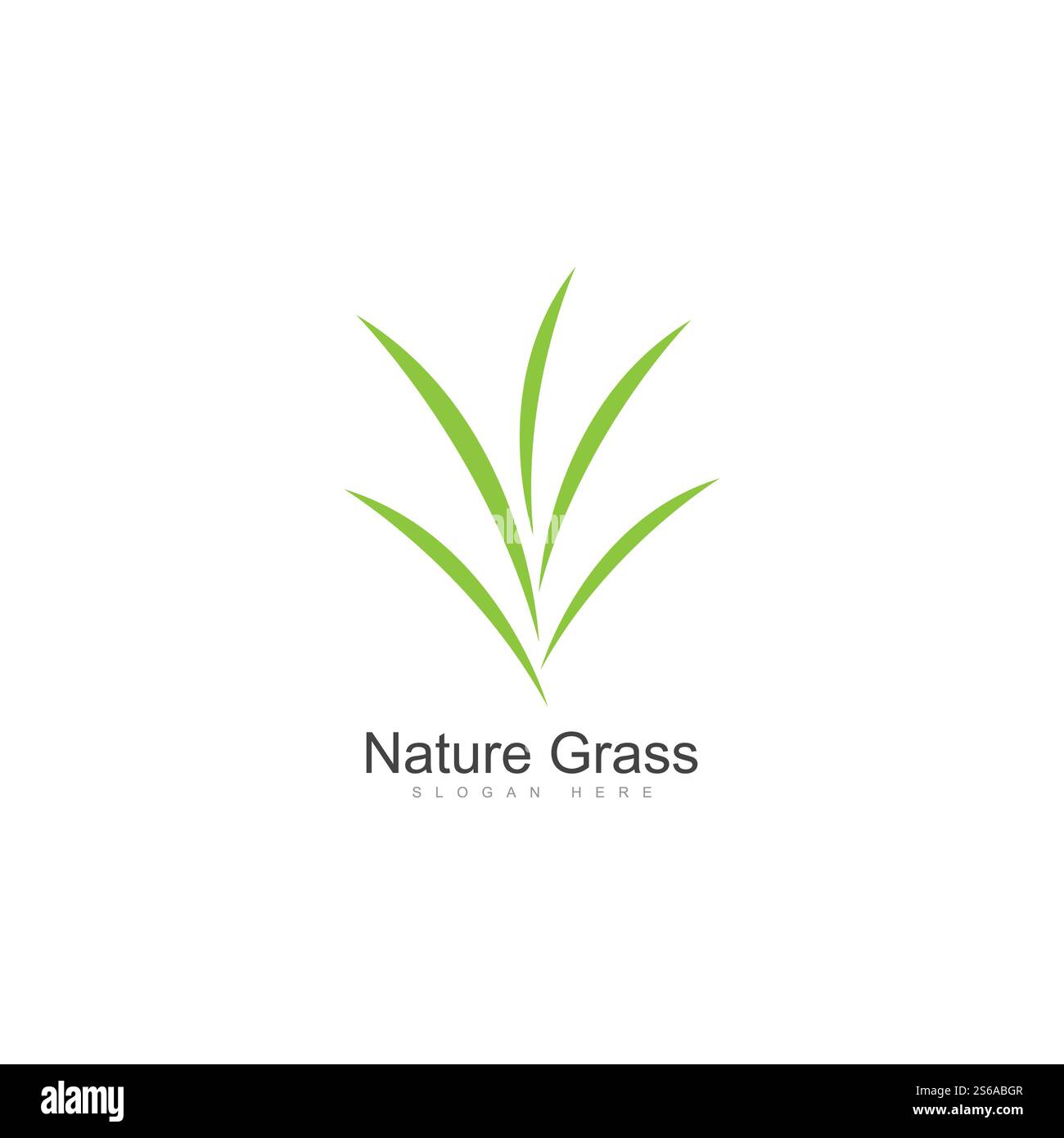 Nature Grass logo design vector Creative Grass logo design Template ...