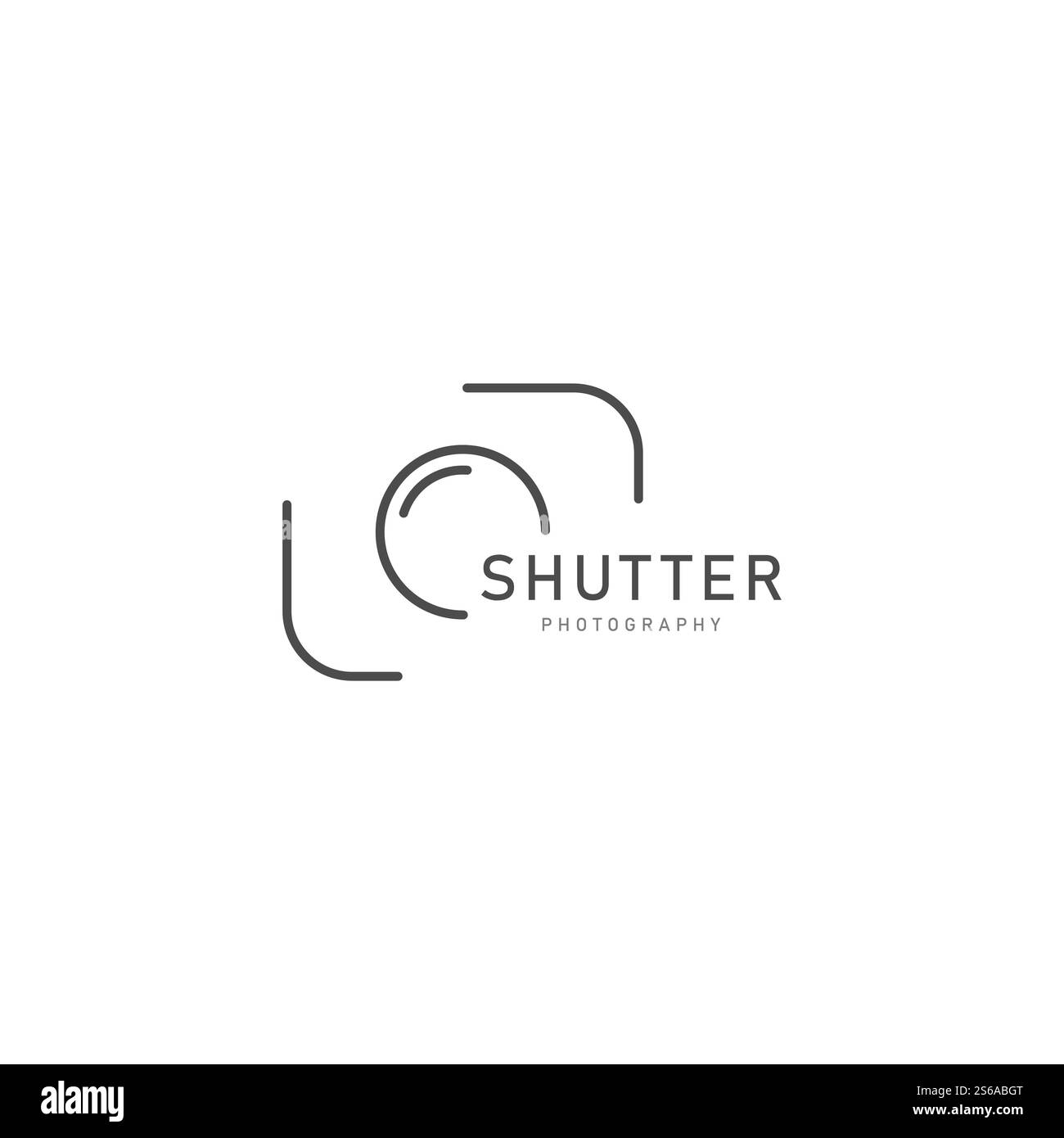 shutter photography logo design template vector icon Stock Vector Image ...