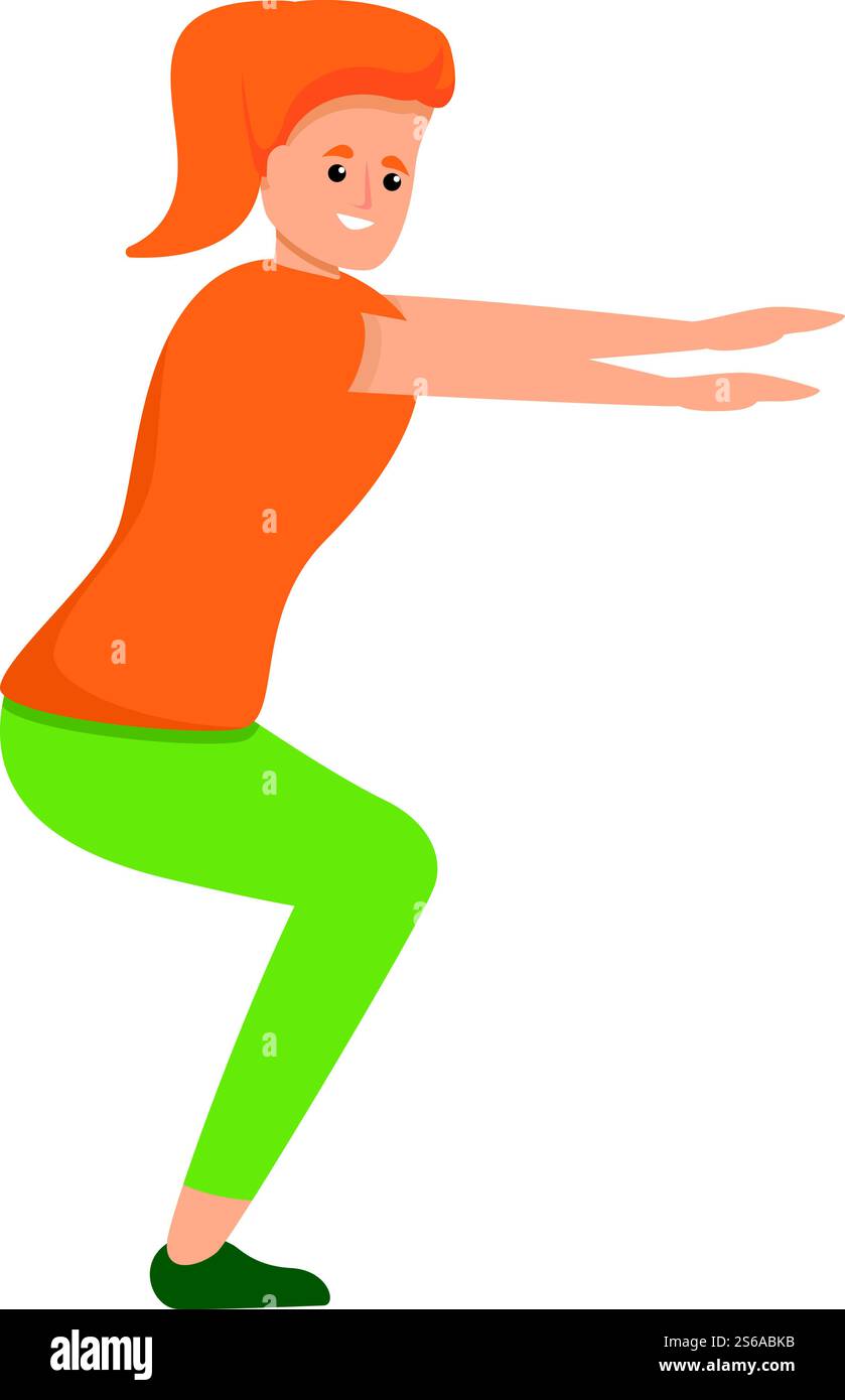 Sport doctor exercise icon. Cartoon of sport doctor exercise vector ...