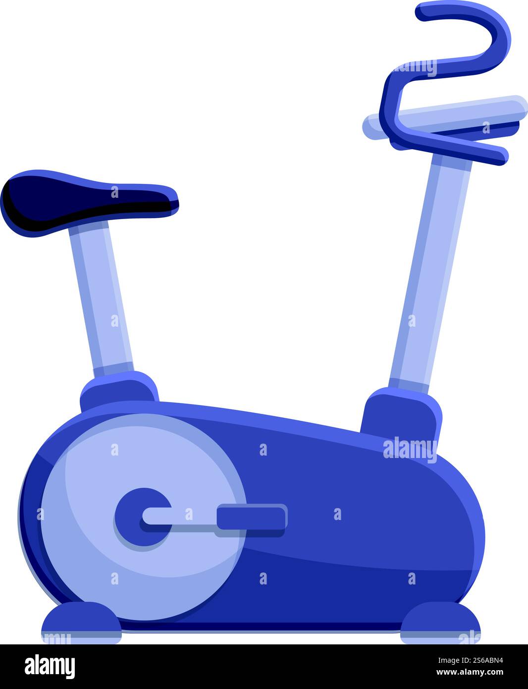 Workout exercise bike icon. Cartoon of workout exercise bike vector ...