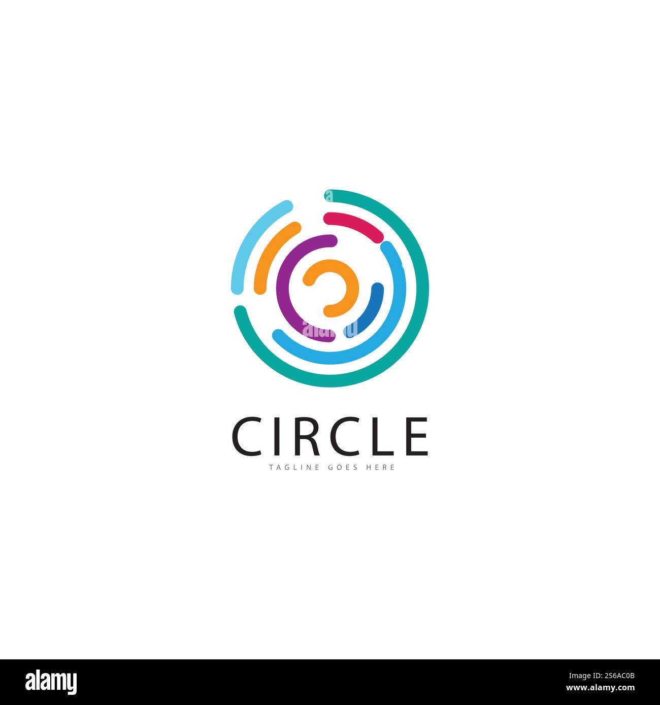 vortex circle logo and symbols template icons Stock Vector Image & Art - Alamy