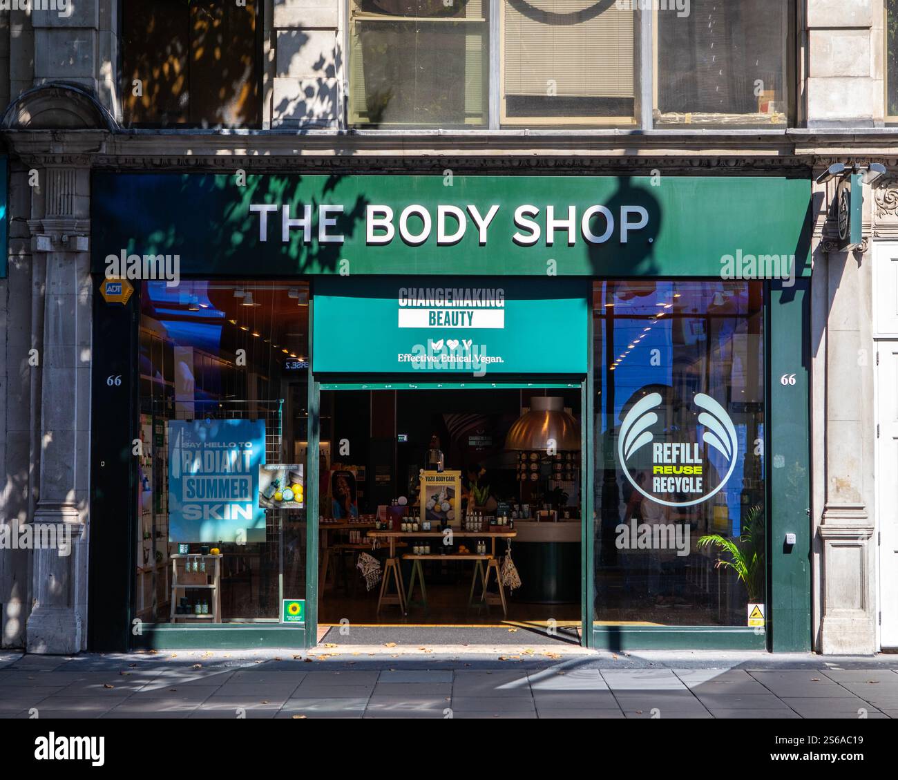 London, UK - August 12th 2024: The Body Shop store on Oxford Street in ...