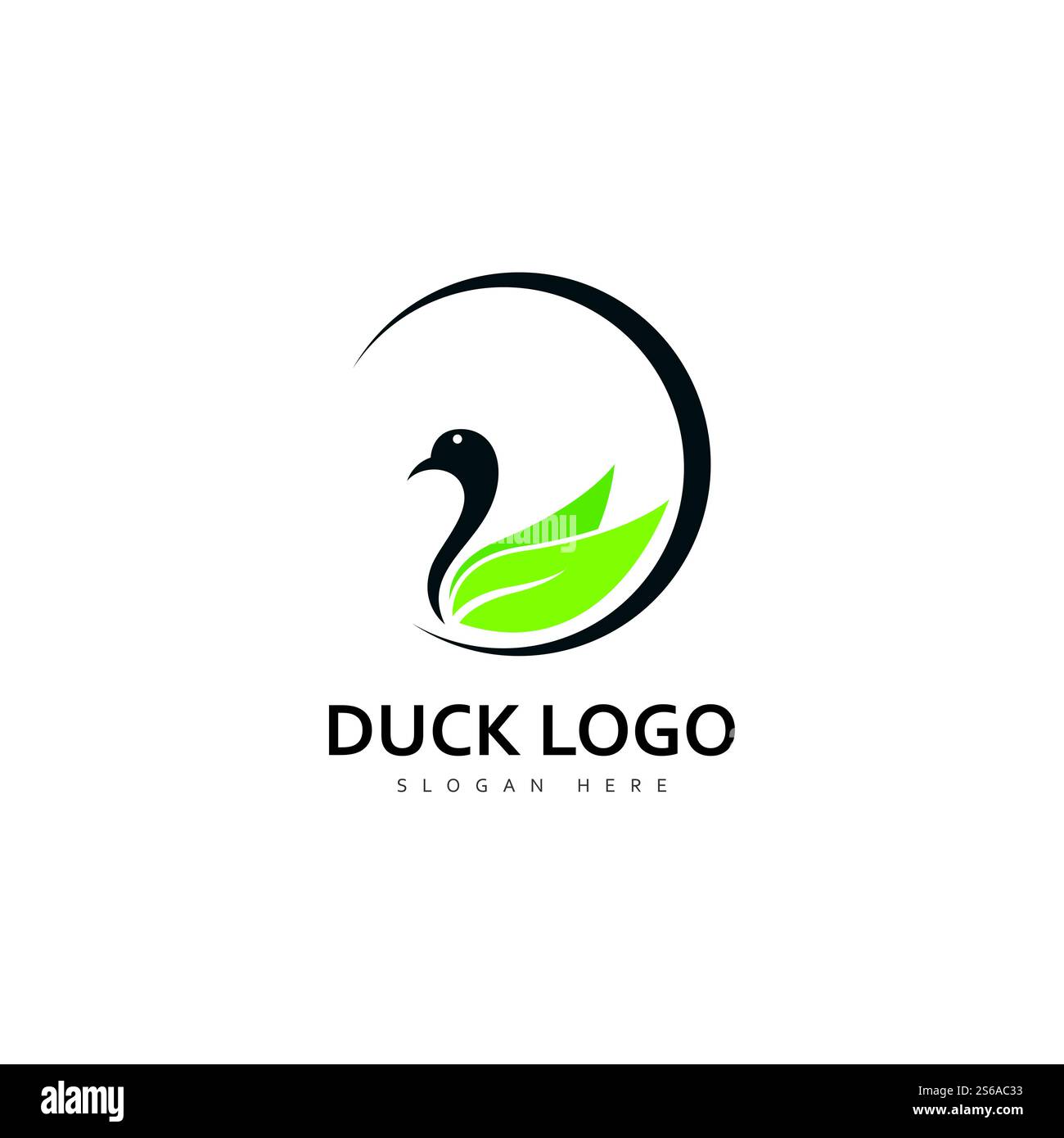 duck logo vector icon template Stock Vector Image & Art - Alamy
