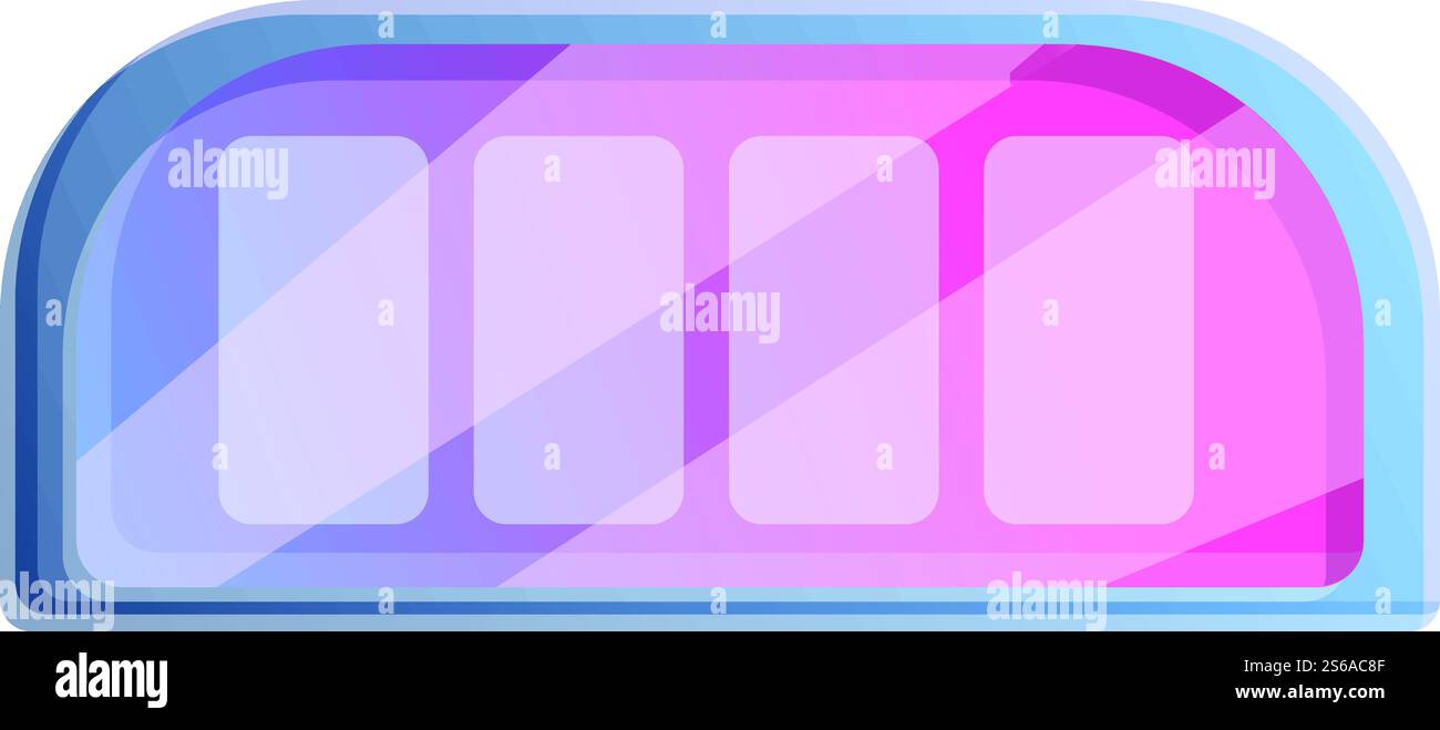 Smart digital alarm clock icon. Cartoon of smart digital alarm clock ...