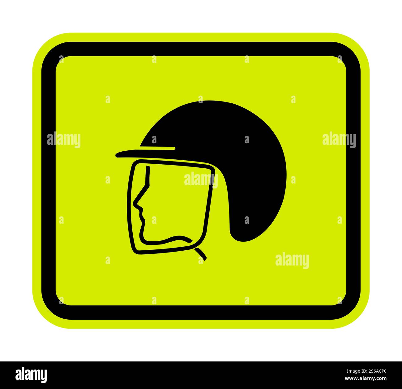 Wear Safety Helmet Symbol Isolate On White Background,Vector ...