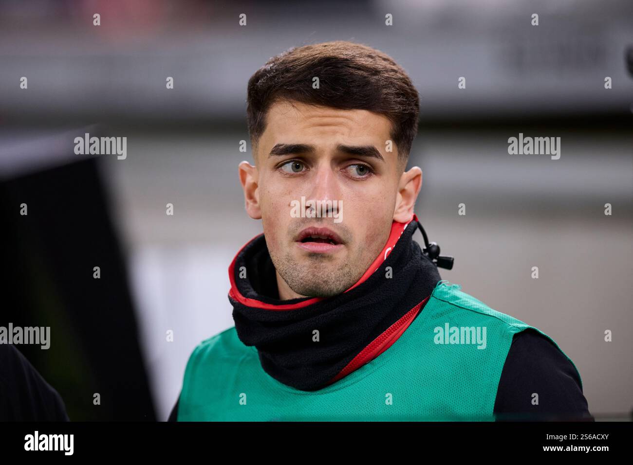 Benat Prados of Athletic Club looks on prior to the Copa del Rey Round ...
