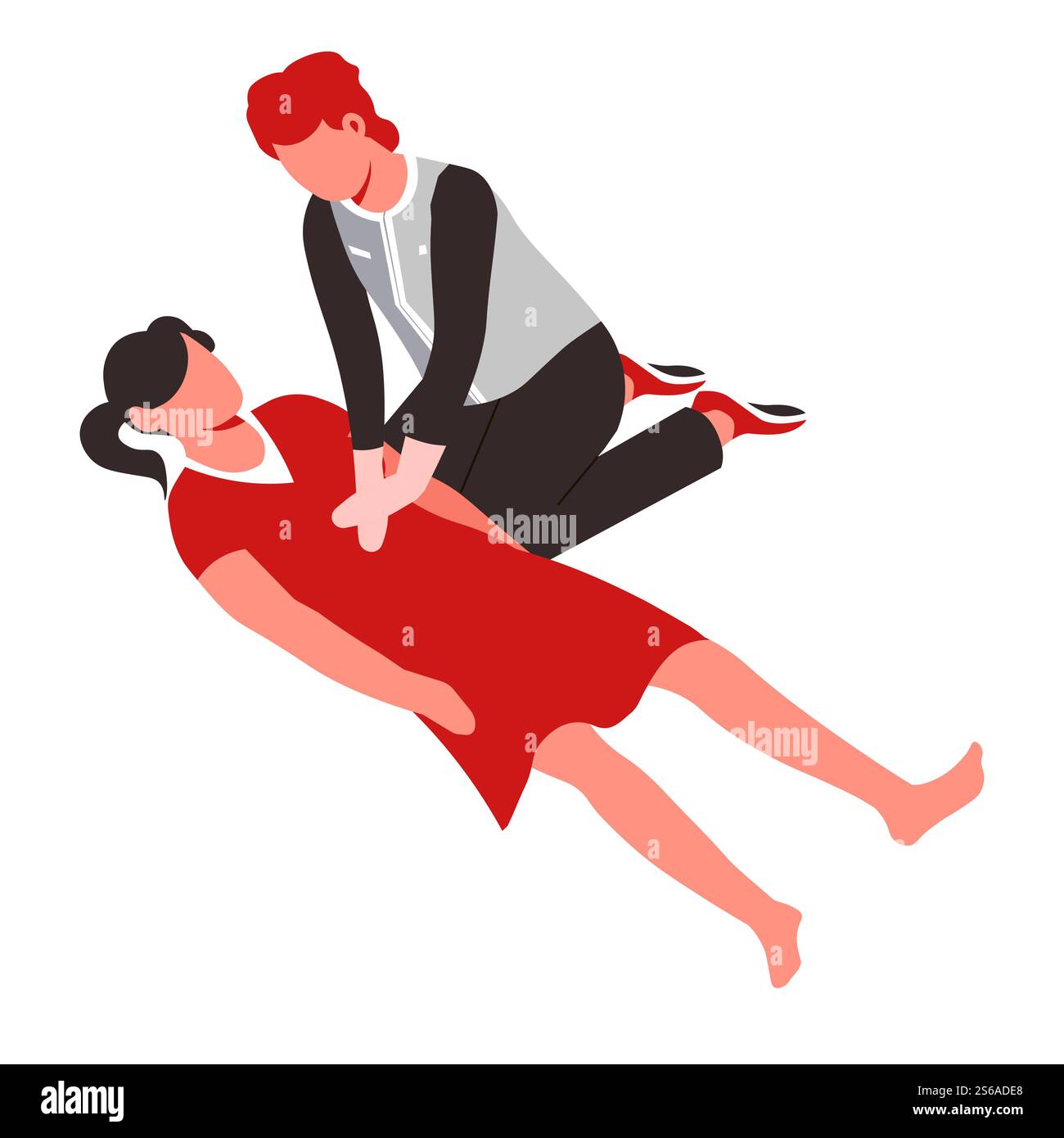 Rescue and recovery practice Stock Vector Images - Alamy