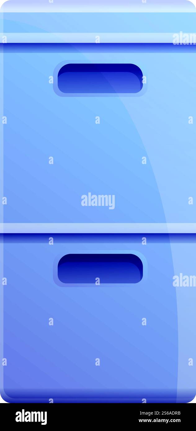 Storage documents box icon. Cartoon of storage documents box vector ...