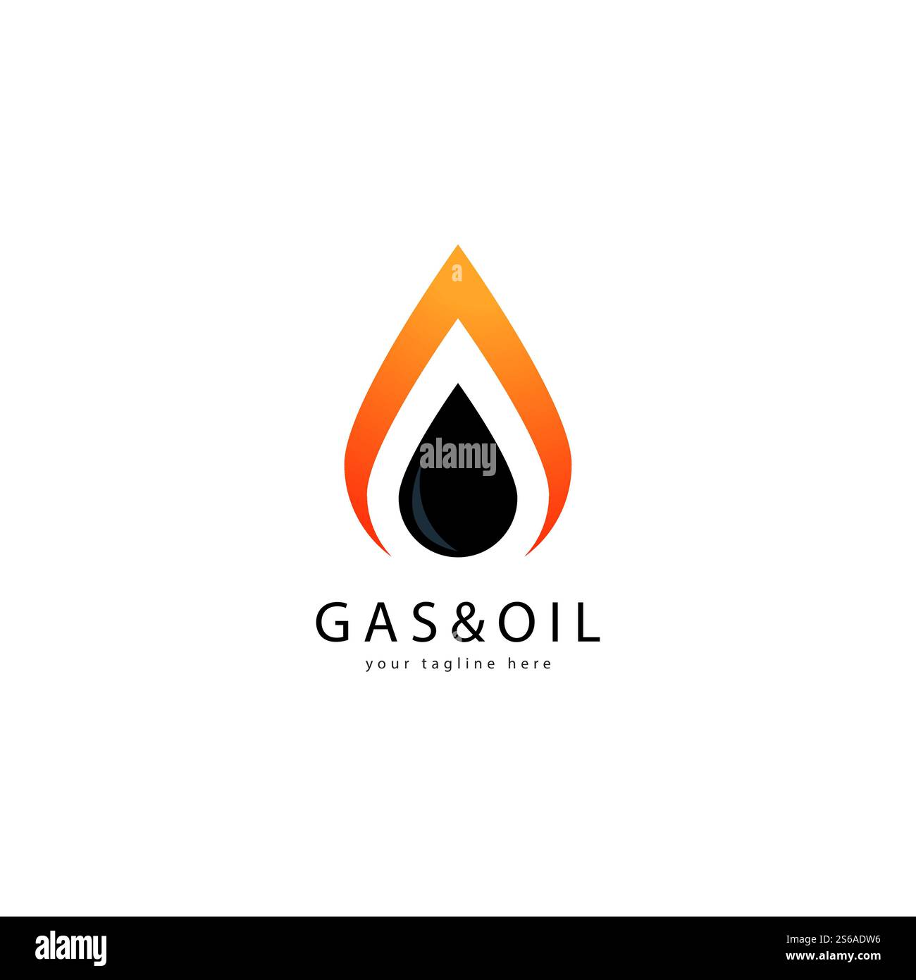 oil And gas logo vector Stock Vector Image & Art - Alamy