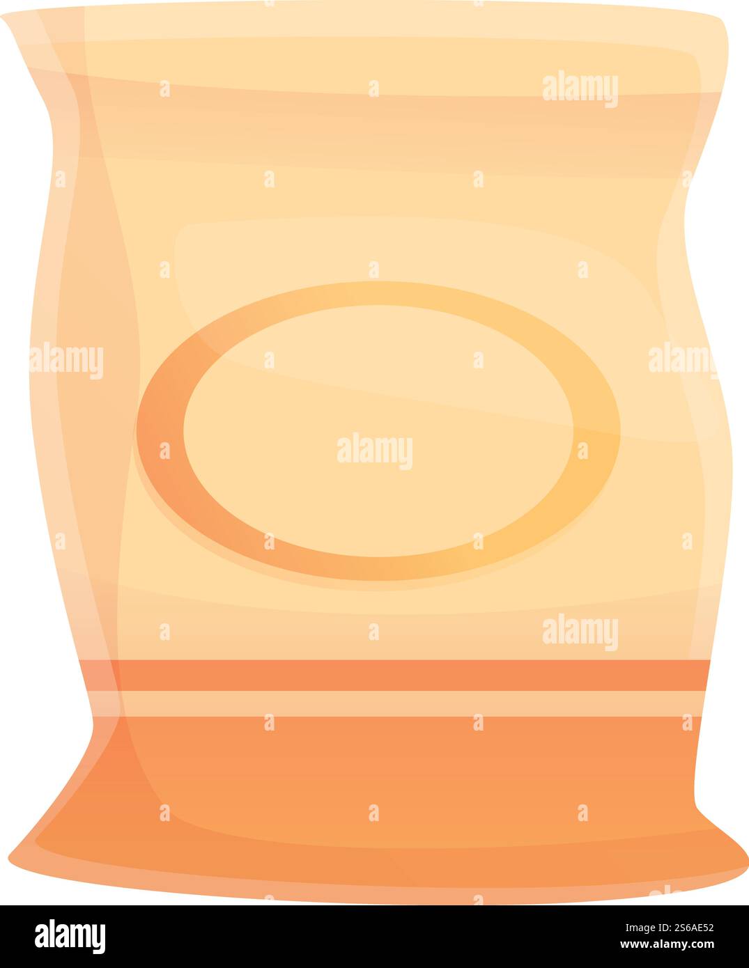 Chips package icon. Cartoon of chips package vector icon for web design ...