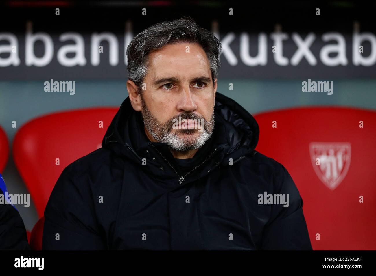 Vicente Moreno, head coach of CA Osasuna looks on during the Copa del ...