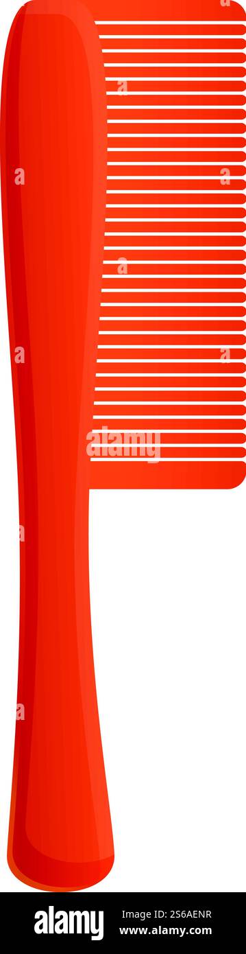 Dressing room comb icon. Cartoon of dressing room comb vector icon for ...