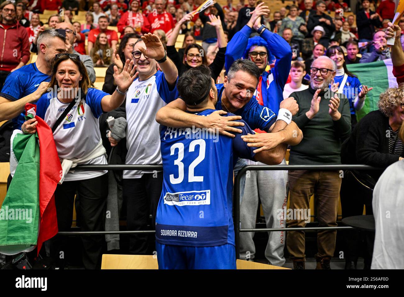 Andrea Parisini of Italy Nationalteam during IHF Men's - Handball World ...