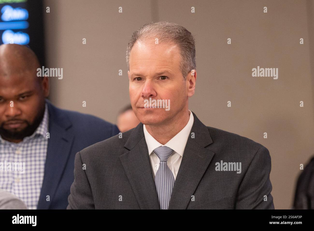 New York, NY, 16 January 2025: MTA Chief Security Officer Michael ...