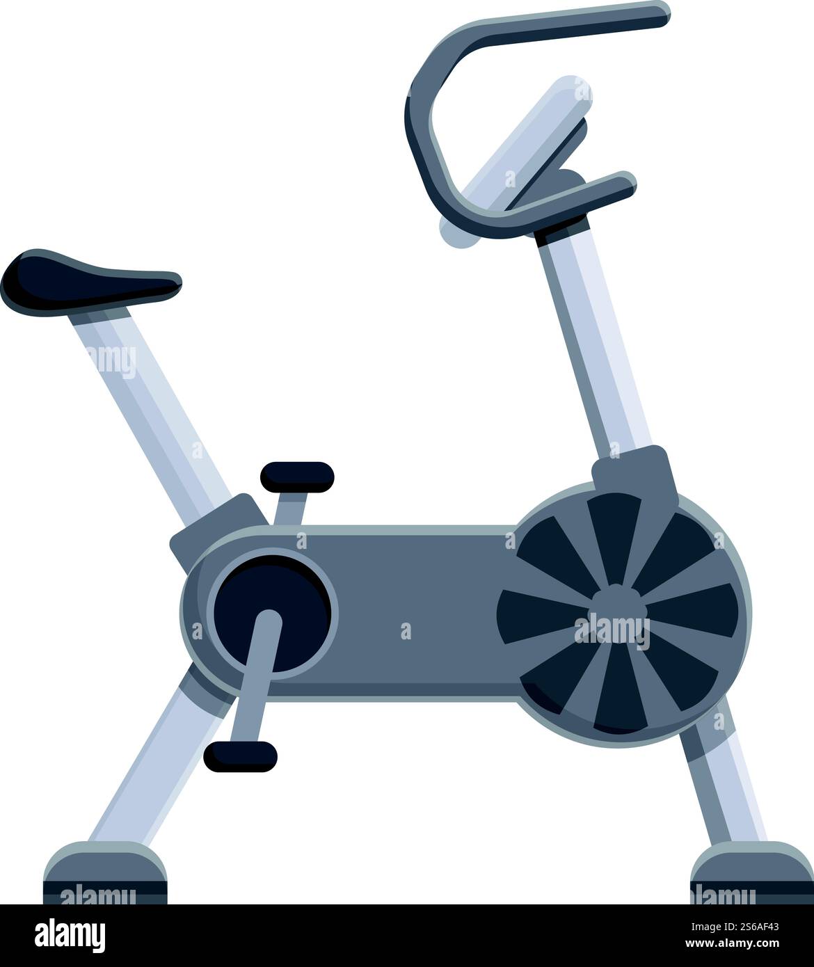 Professional exercise bike icon. Cartoon of professional exercise bike ...