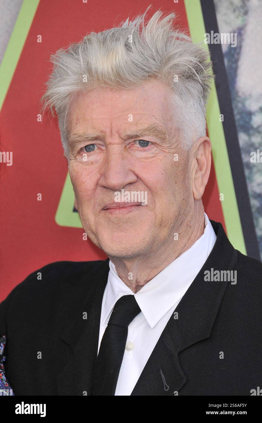 Los Angeles, USA. 19th May, 2017. David Lynch arrives at Showtime's ...