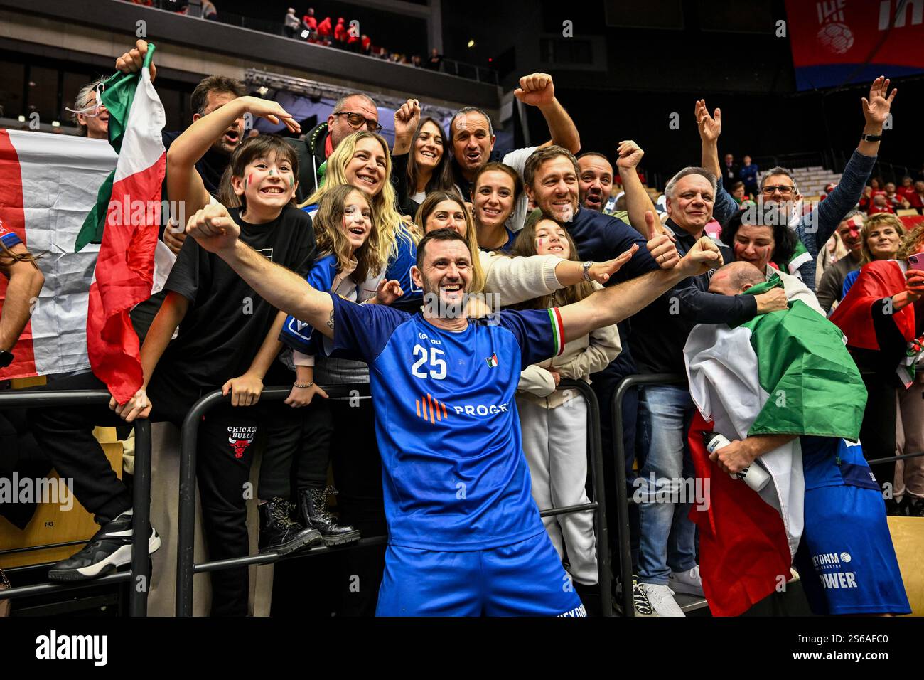 Pablo Miguel Marrochi of Italy Nationalteam during IHF Men's - Handball ...