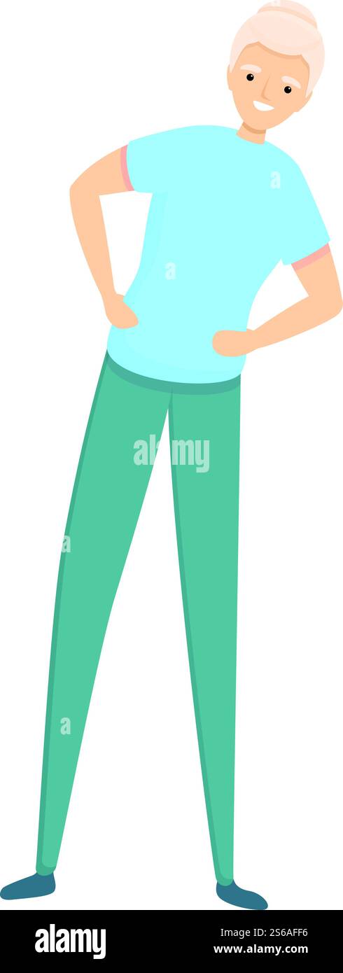 Active retirement icon. Cartoon of active retirement vector icon for ...