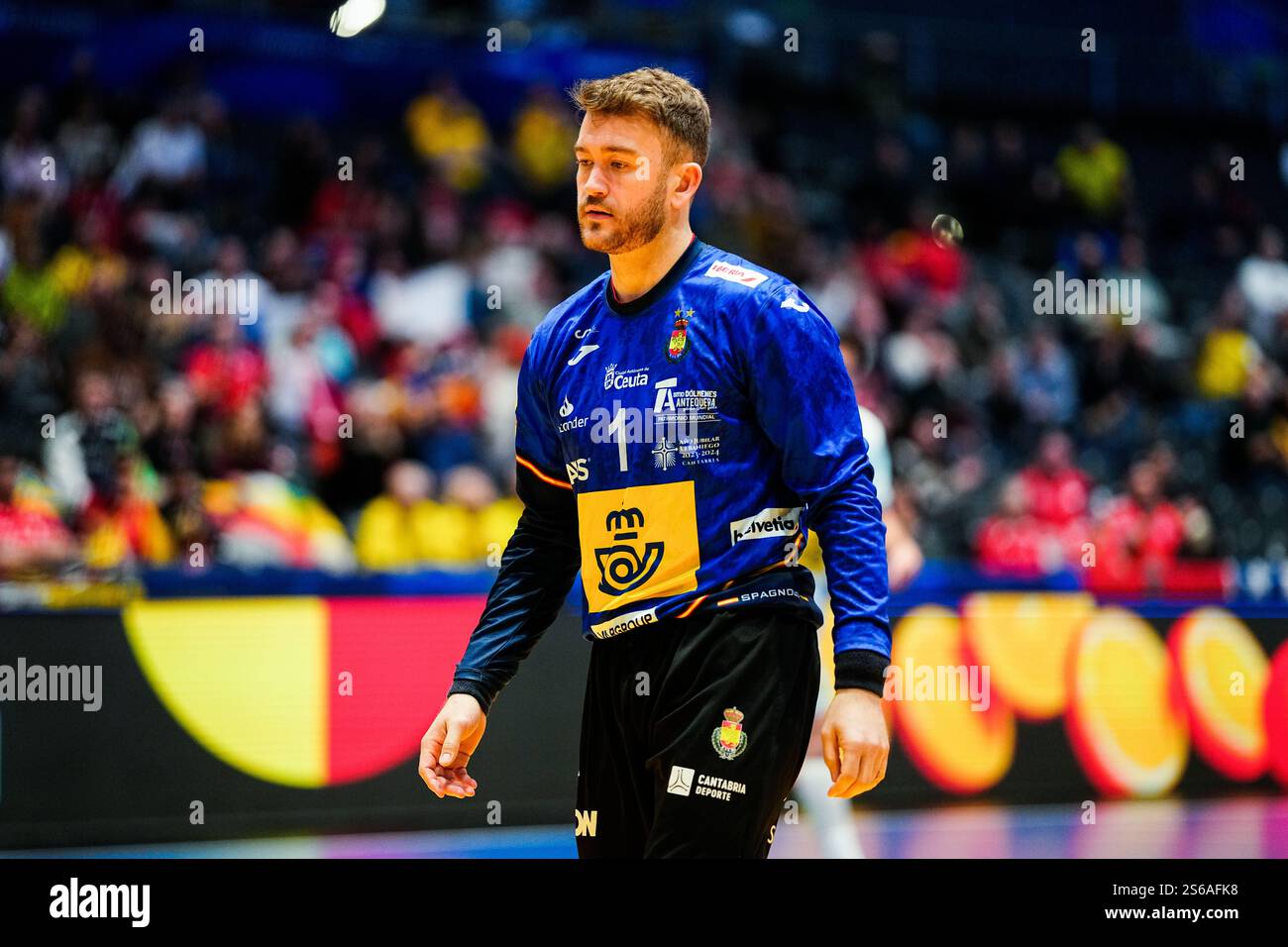 Fornebu 20250116. Spain's Gonzalo Perez De Vargas Moreno during the ...