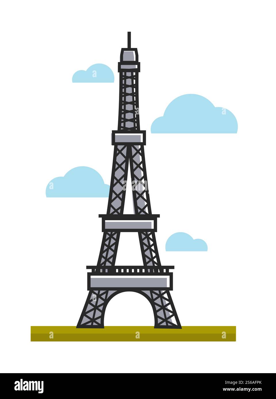 Height tower europe Stock Vector Images - Alamy