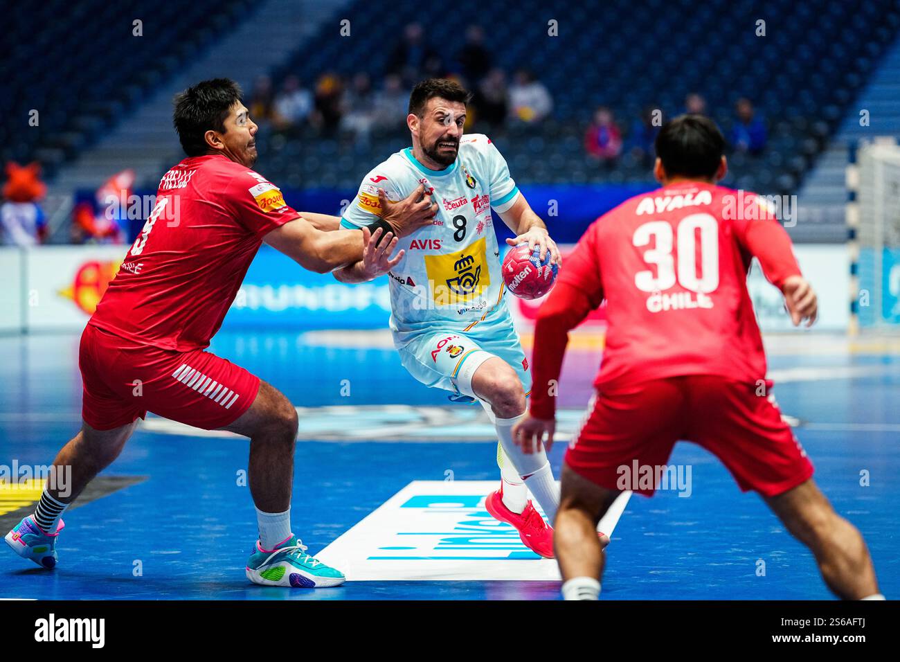 Fornebu 20250116. Spain's Agustin Casado Marcelo during the World Cup ...