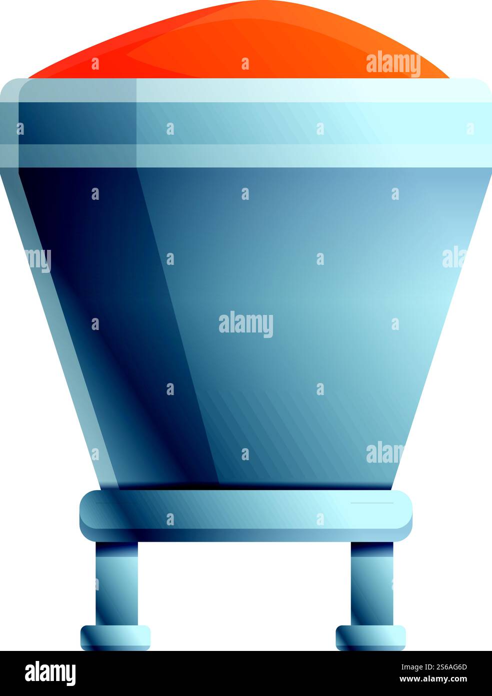 Metallurgy material cart icon. Cartoon of metallurgy material cart ...