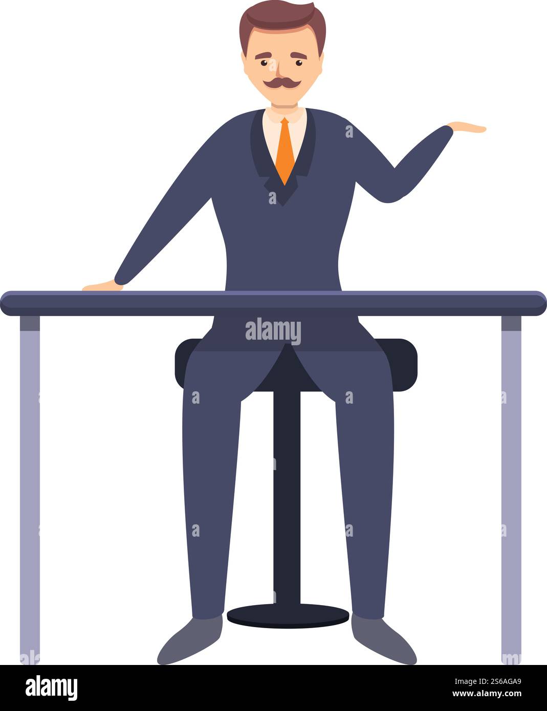 Bank teller icon. Cartoon of bank teller vector icon for web design ...