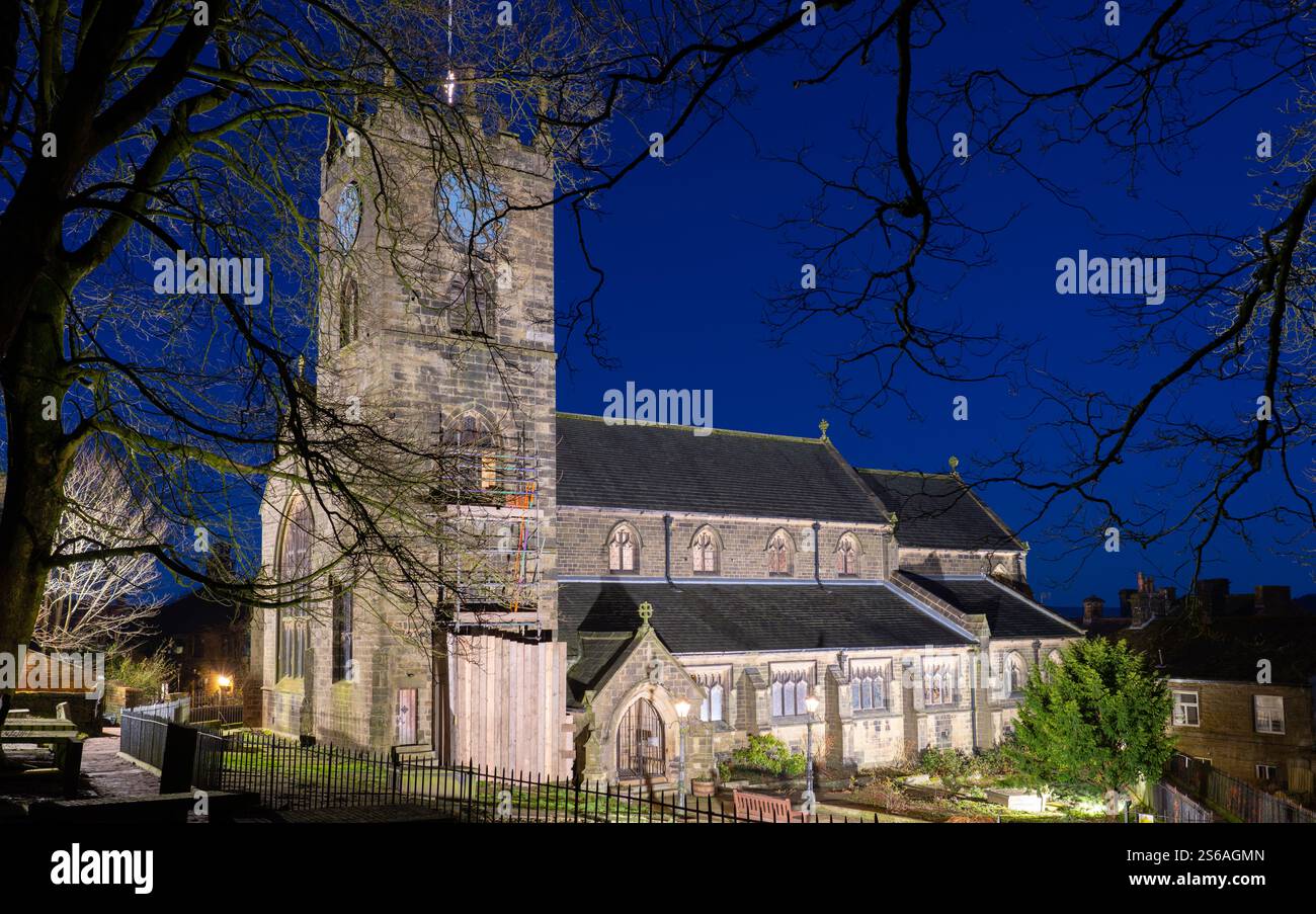 St Michael and All Angels Church, Haworth, West Yorkshire, made famous ...
