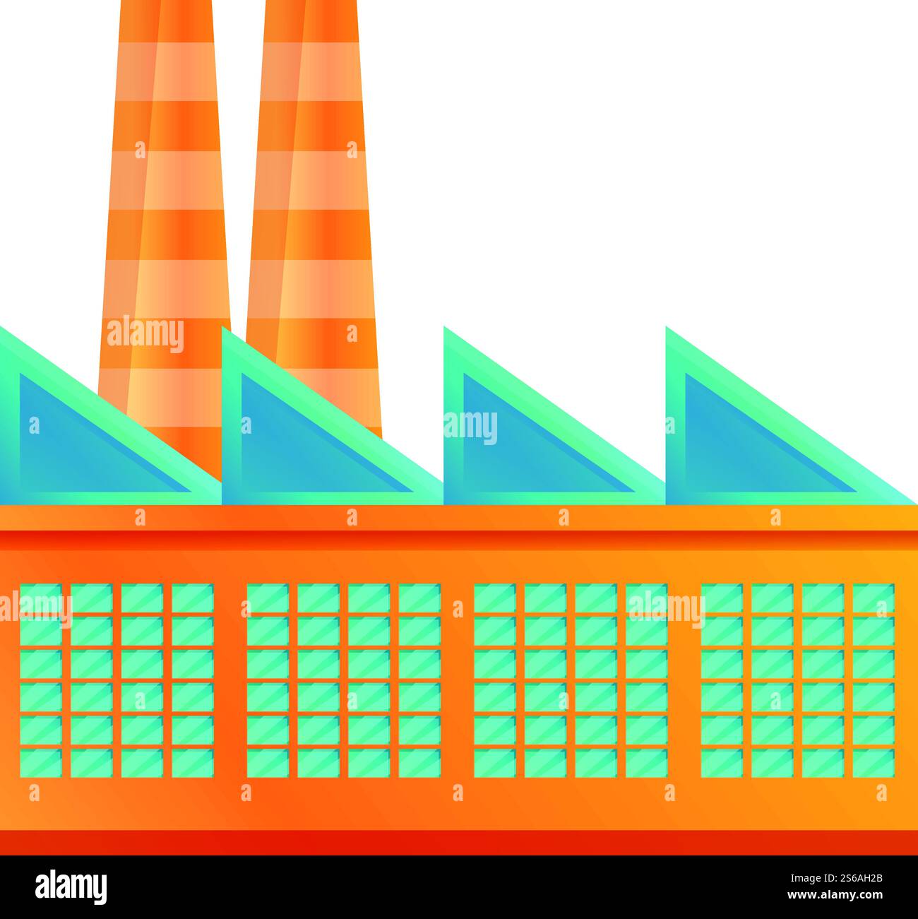 Textile production factory icon. Cartoon of textile production factory ...