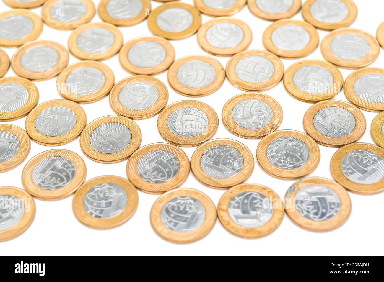 Money (coins) real from Brazil Stock Photo - Alamy