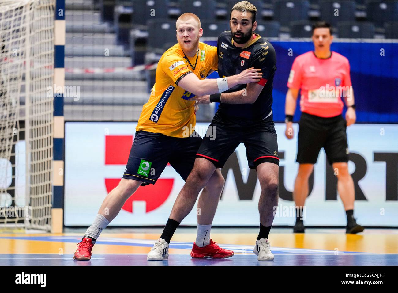 Fornebu 20250116. Sweden's Felix Möller and Japan's Hiroyasu Tamakawa ...