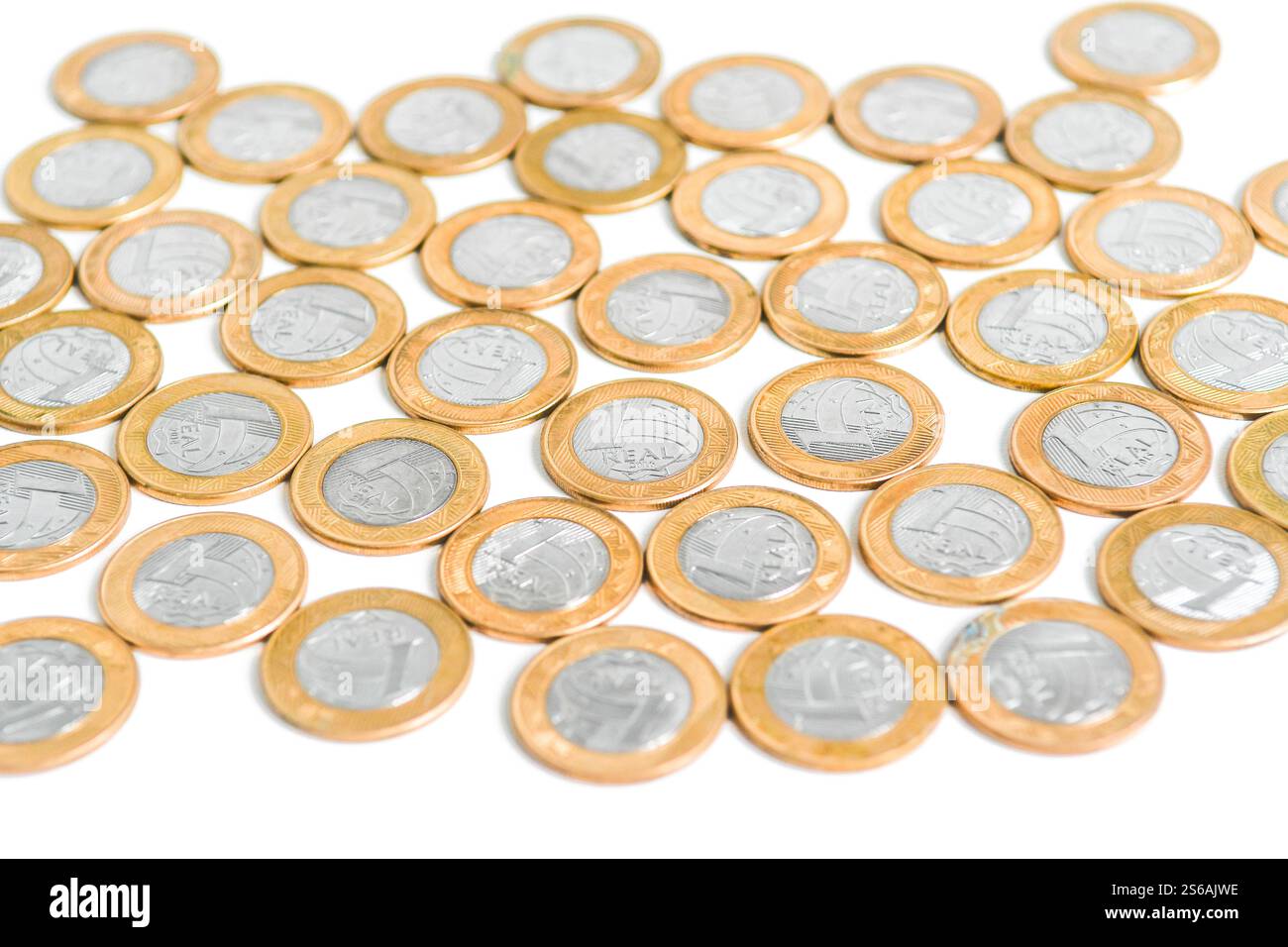 Money (coins) real from Brazil Stock Photo - Alamy