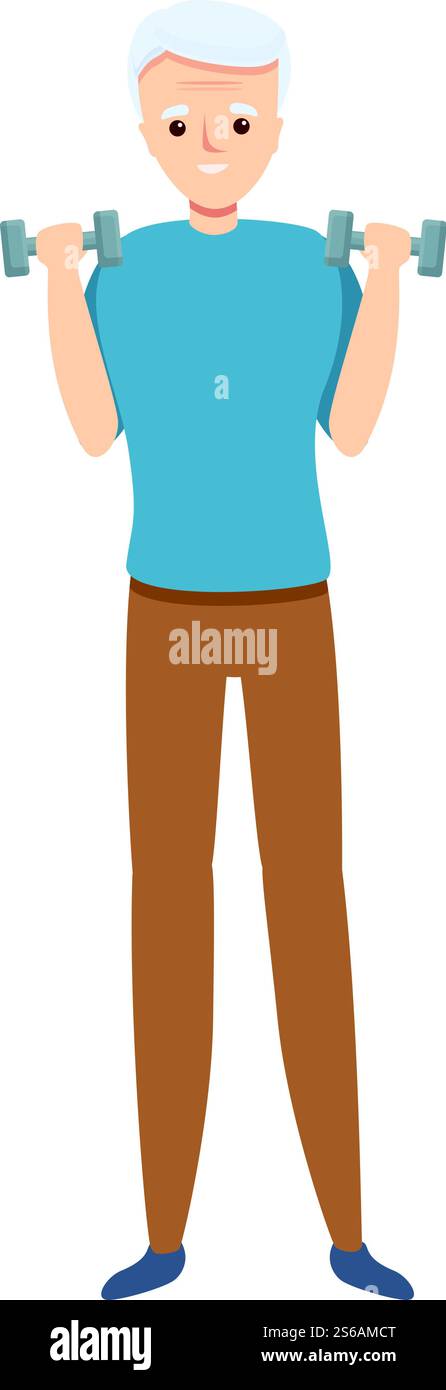 Man woman on small Stock Vector Images - Alamy