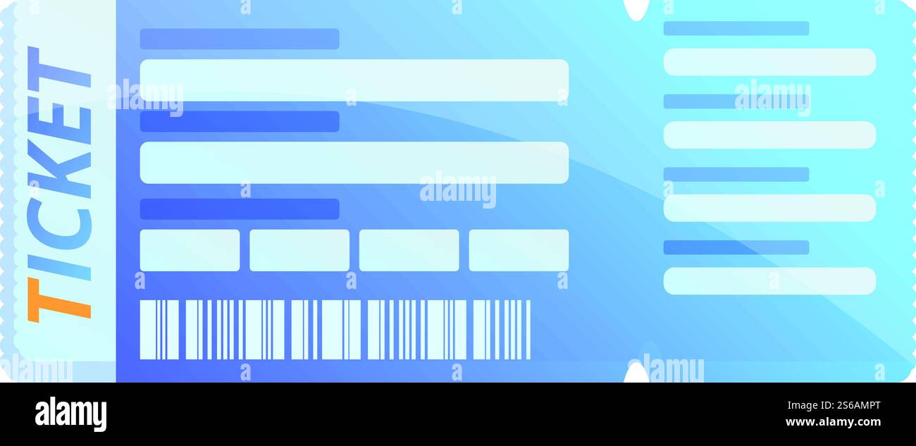 Event ticket icon. Cartoon of event ticket vector icon for web design ...