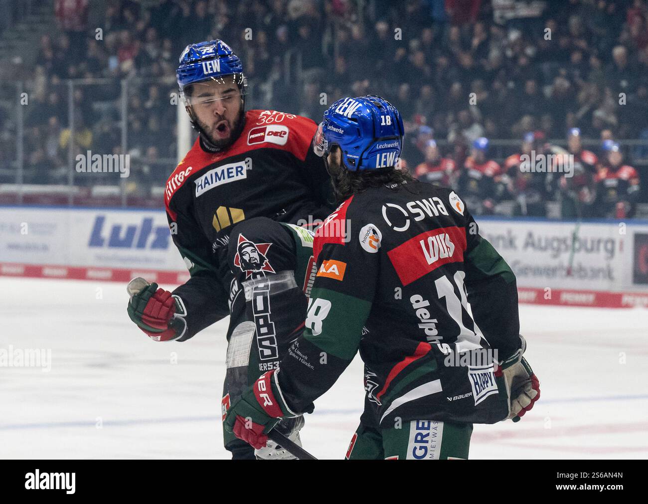 Augsburg, Deutschland. 16th Jan, 2025. Anthony Louis (Augsburger ...