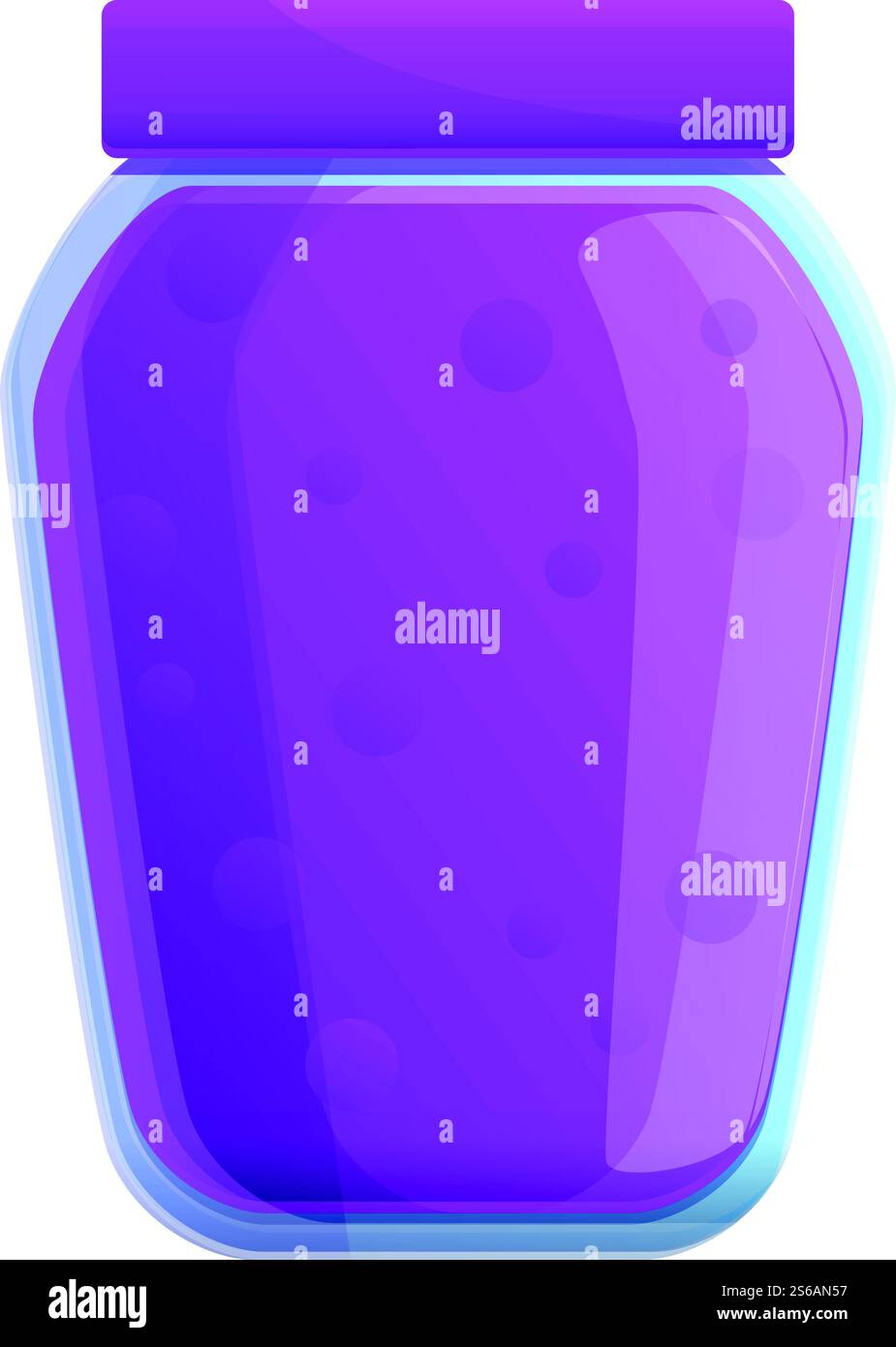 Jam jar icon. Cartoon of jam jar vector icon for web design isolated on ...