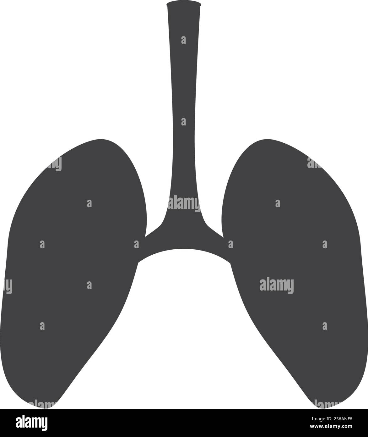 Lungs illustration vector template design Stock Vector Image & Art - Alamy