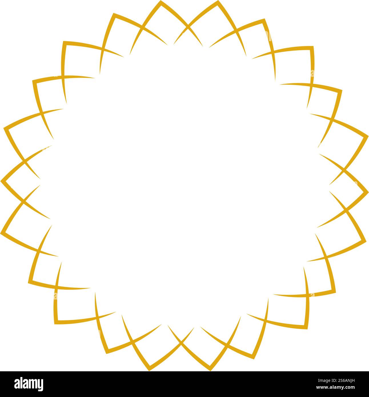 Decorative line arabic pattern vector design Stock Vector Image & Art ...