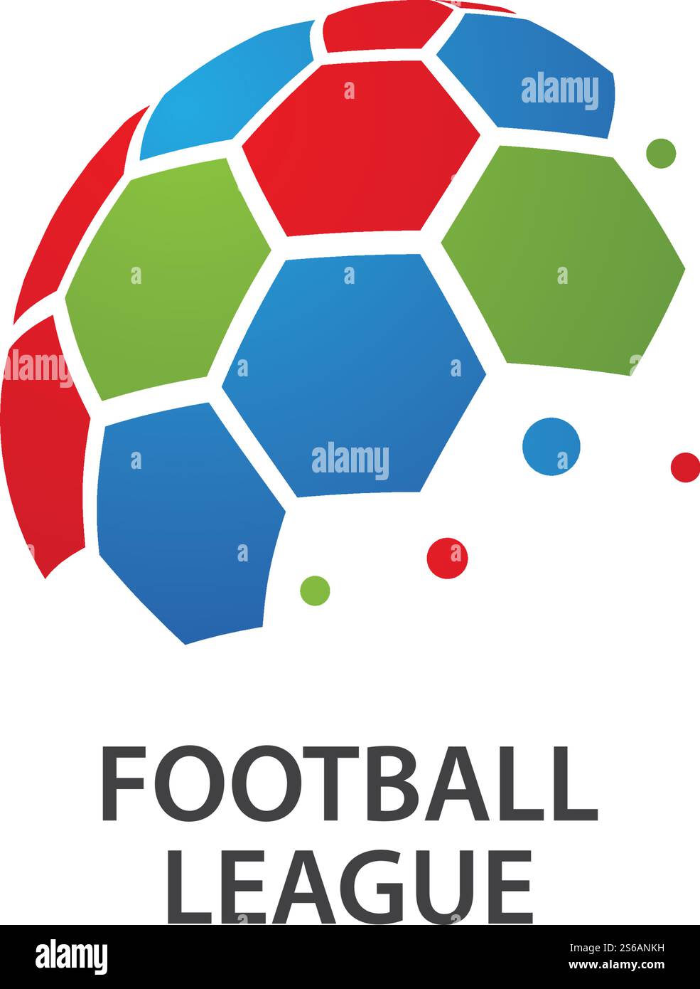 Football logo crest badge stock Stock Vector Images - Alamy