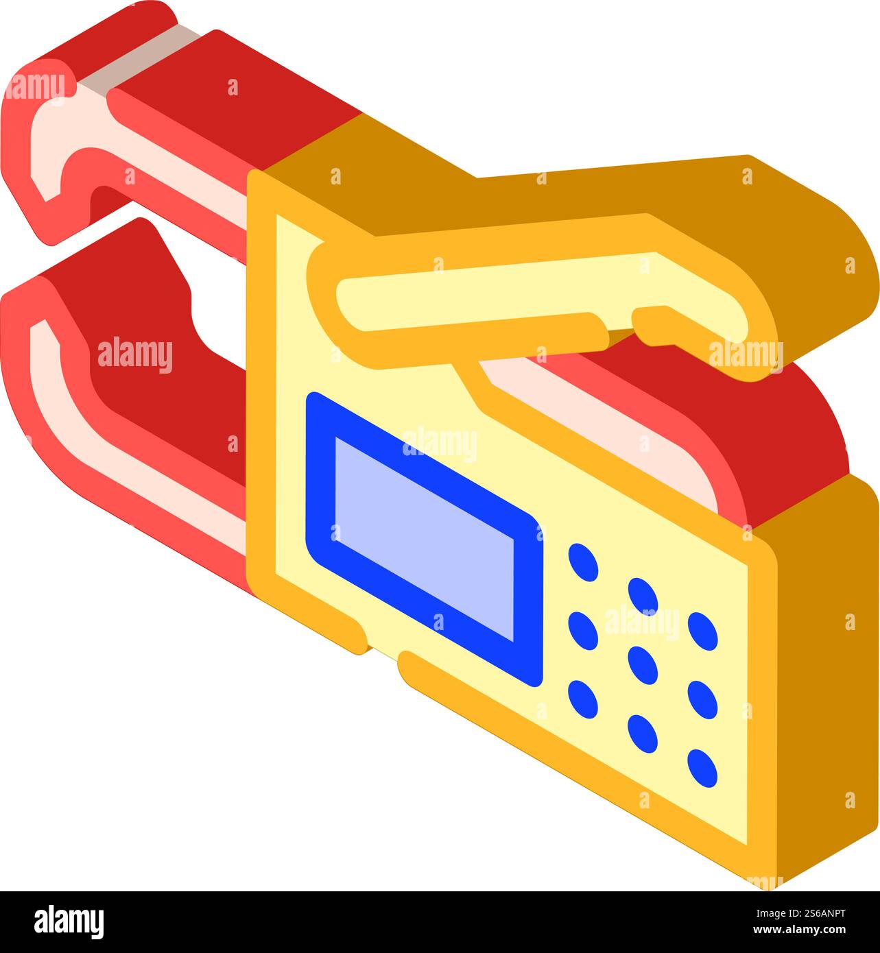 spot welding isometric icon vector. spot welding sign. isolated symbol ...
