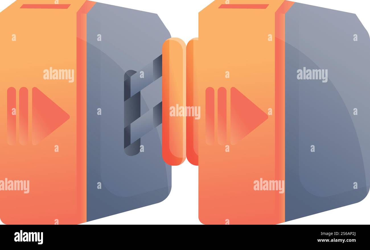 Turnstile icon. Cartoon of turnstile vector icon for web design ...