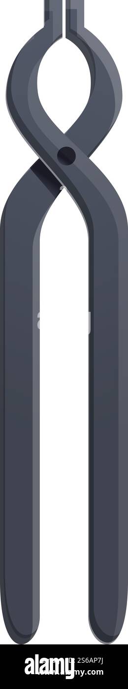 Blacksmith pliers icon. Cartoon of blacksmith pliers vector icon for ...