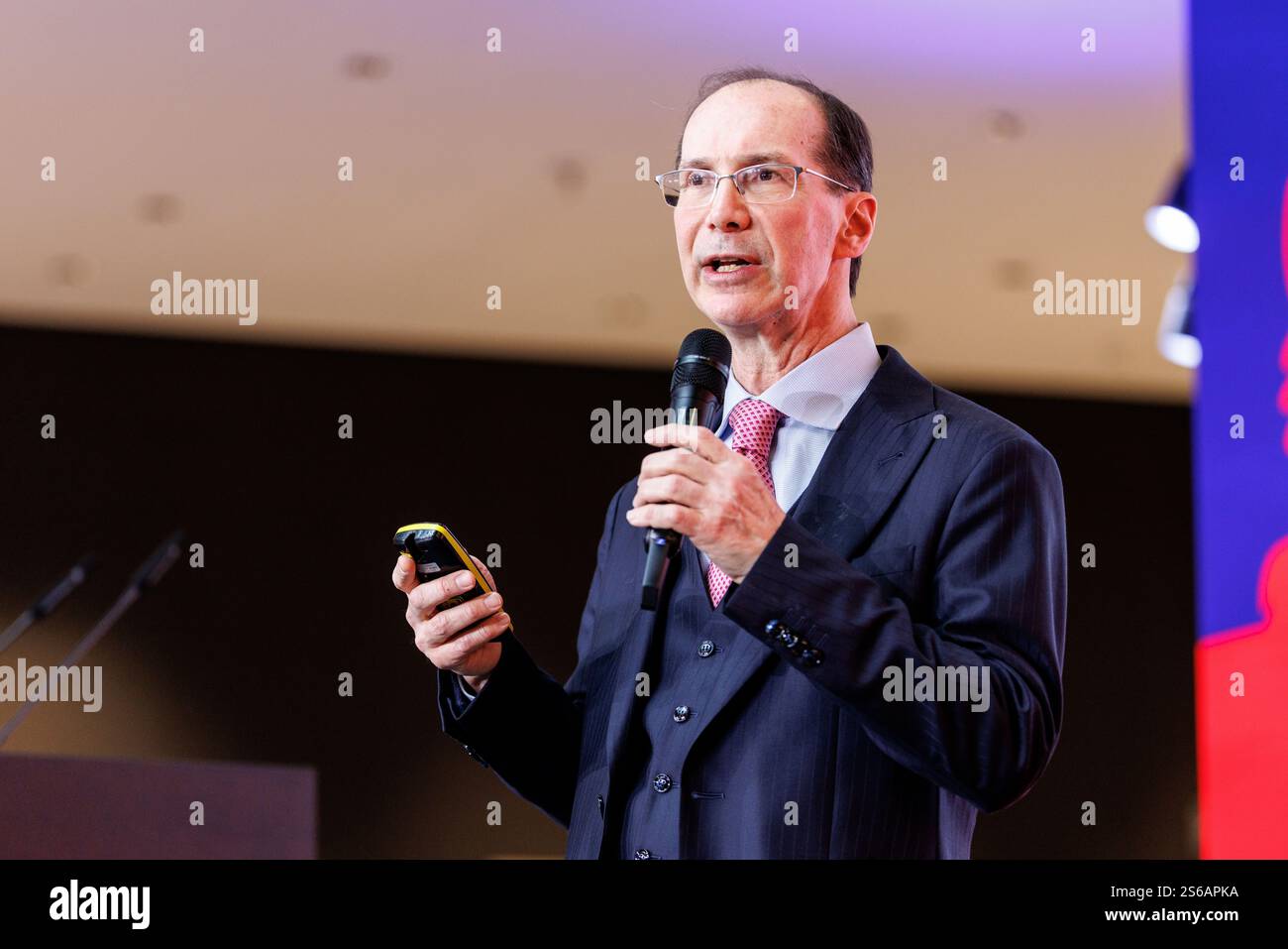 Munich, Germany. 16th Jan, 2025. Bill Gross, Idealab, will be speaking ...
