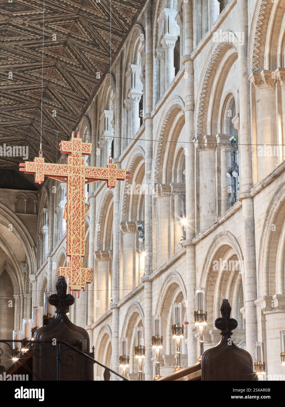 Crucifix peterborough cathedral hi-res stock photography and images - Alamy