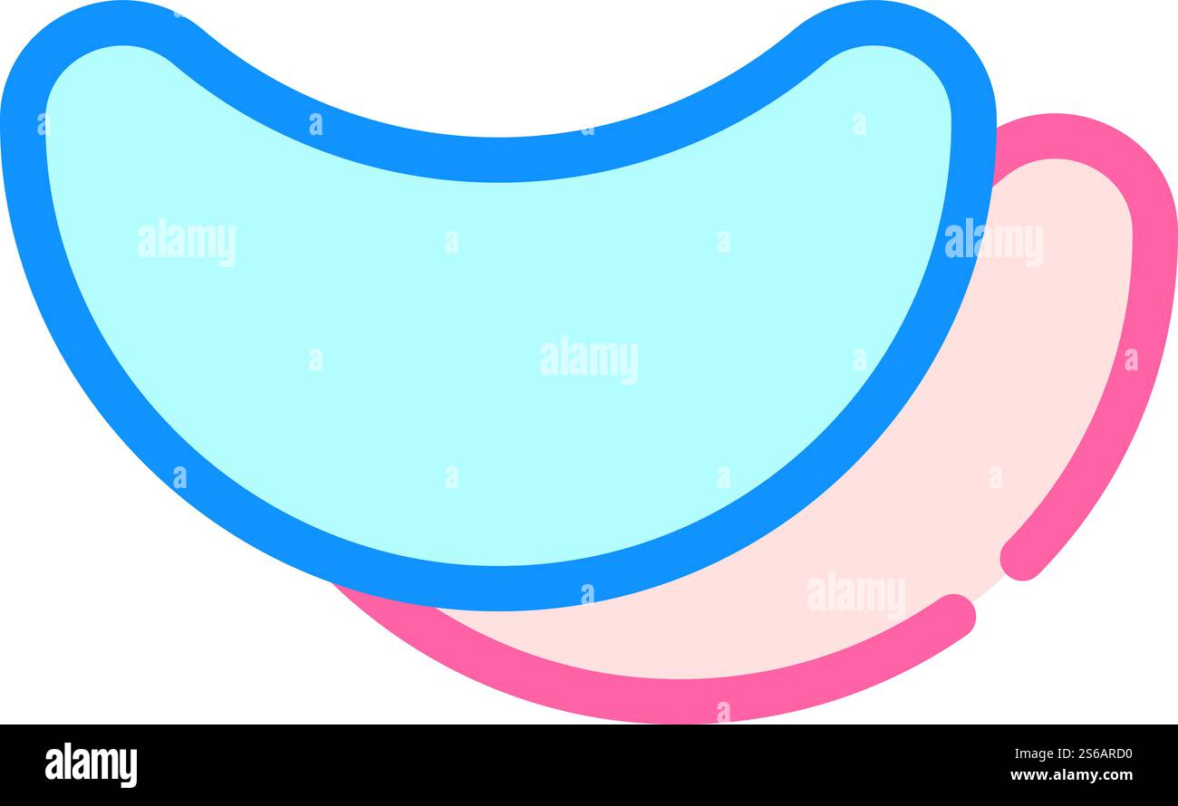 Eye patches color icon Cut Out Stock Images & Pictures - Alamy