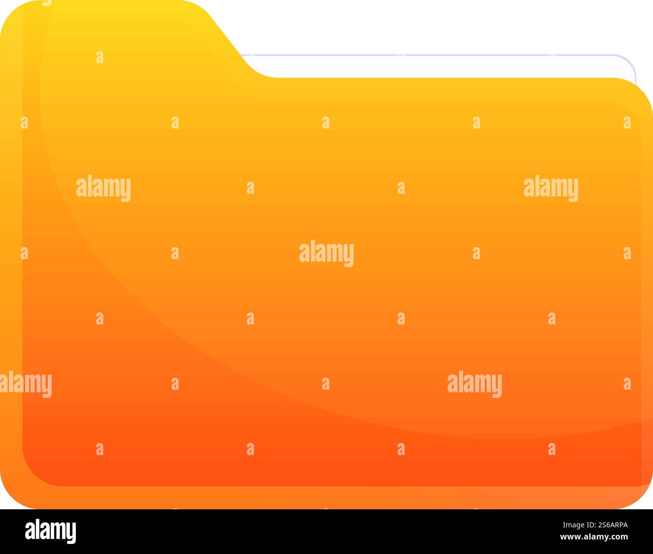 Pc folder document icon. Cartoon of pc folder document vector icon for web design isolated on ...